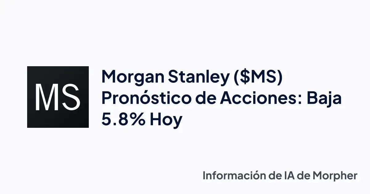 Morgan Stanley ($MS) Stock Forecast