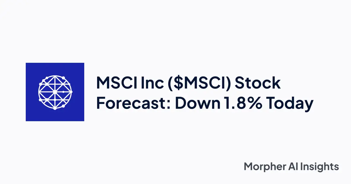 MSCI Inc ($MSCI) Stock Forecast