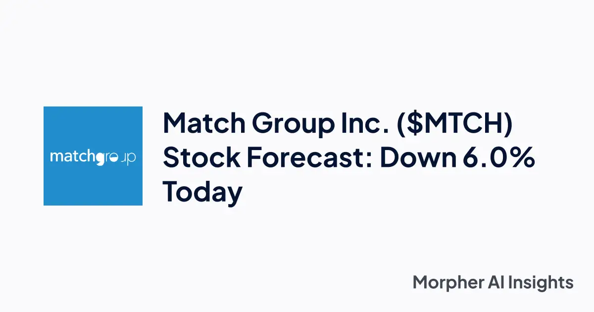 Match Group Inc. ($MTCH) Stock Forecast