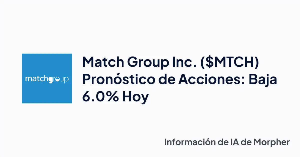 Match Group Inc. ($MTCH) Stock Forecast