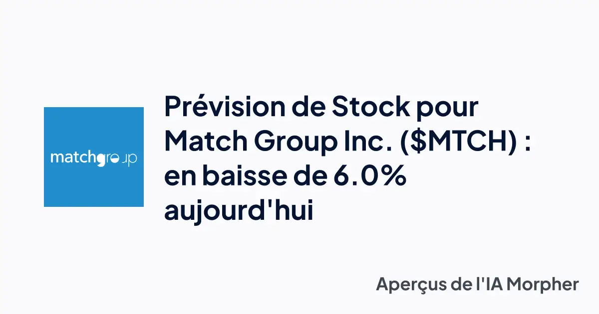 Match Group Inc. ($MTCH) Stock Forecast