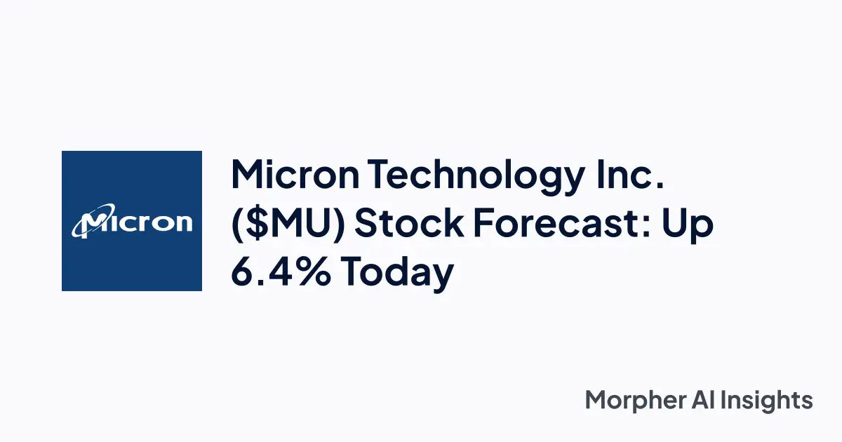 Micron Technology Inc. ($MU) Stock Forecast
