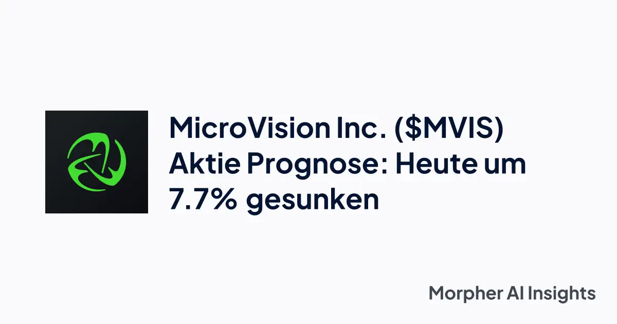 MicroVision Inc. ($MVIS) Stock Forecast