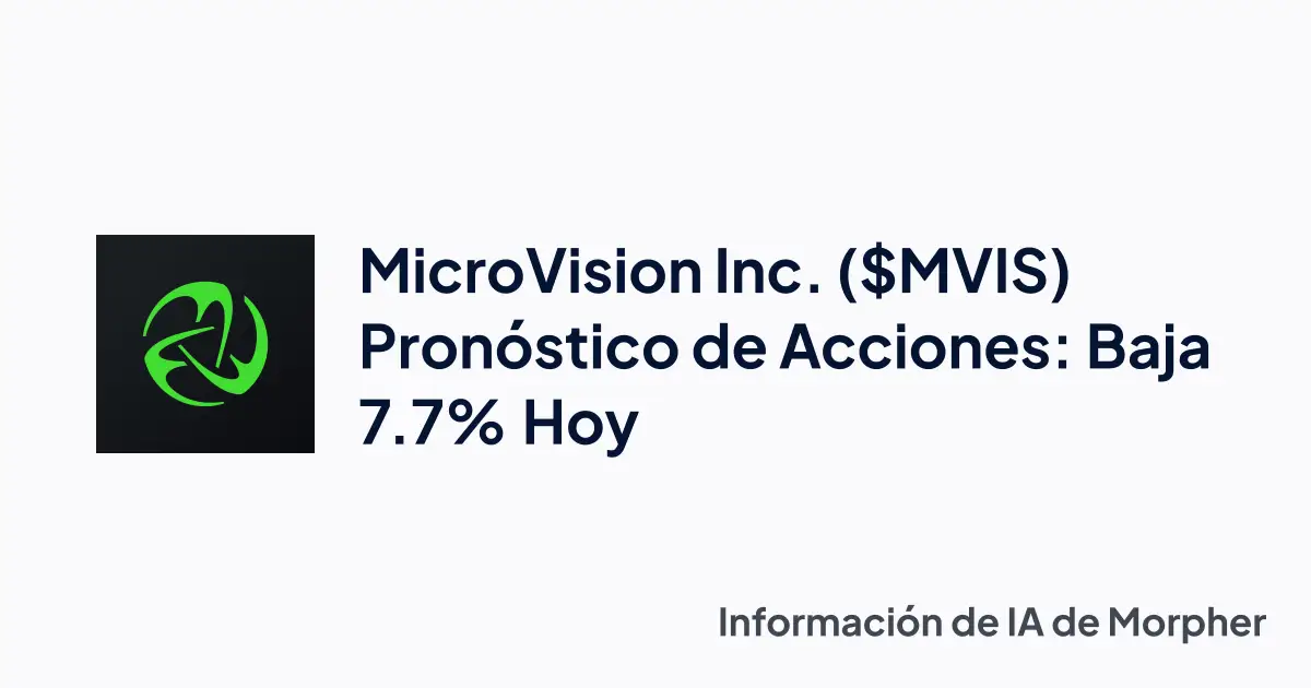 MicroVision Inc. ($MVIS) Stock Forecast