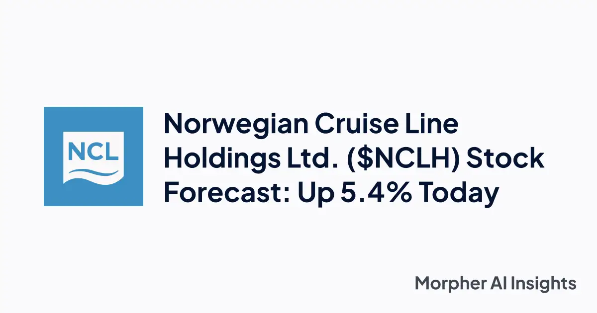 Norwegian Cruise Line Holdings Ltd. ($NCLH) Stock Forecast