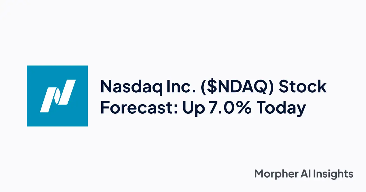 Nasdaq Inc. ($NDAQ) Stock Forecast