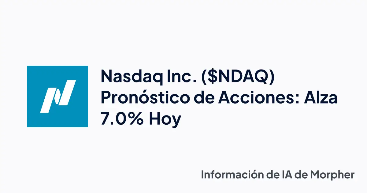 Nasdaq Inc. ($NDAQ) Stock Forecast