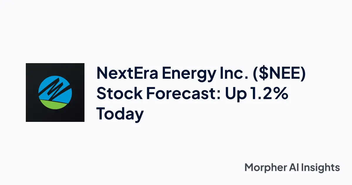 NextEra Energy Inc. ($NEE) Stock Forecast