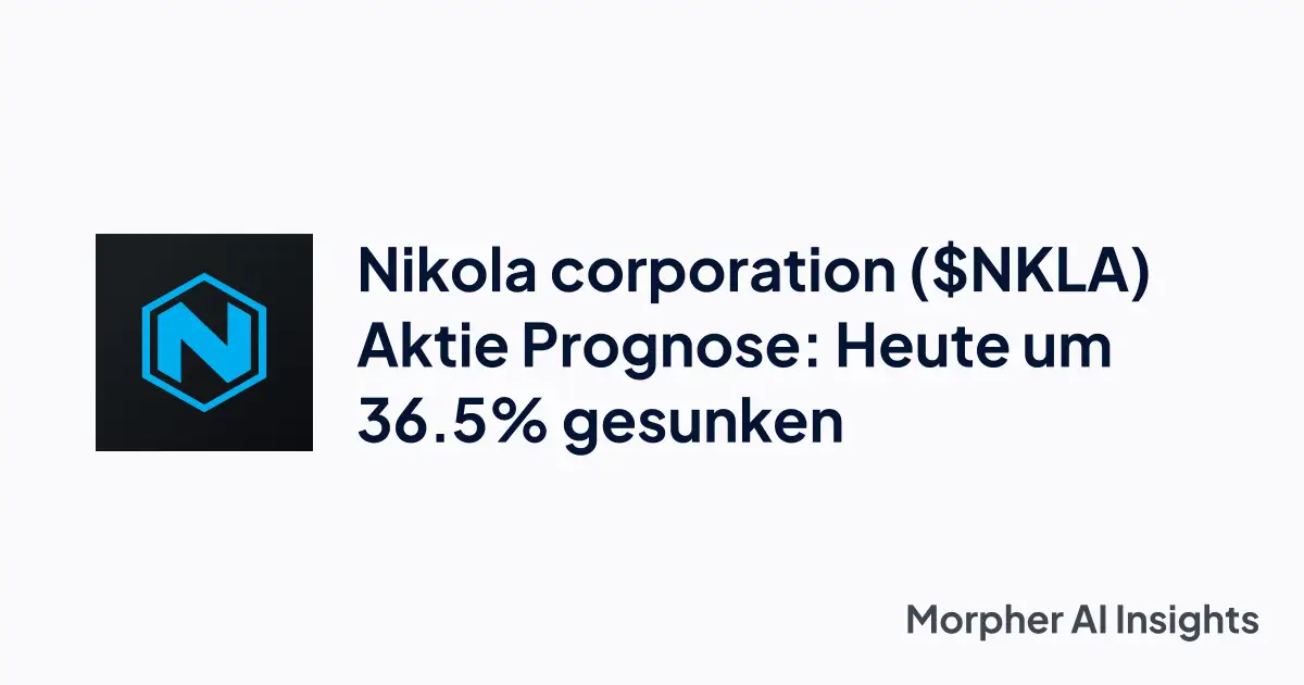 Nikola corporation ($NKLA) Stock Forecast