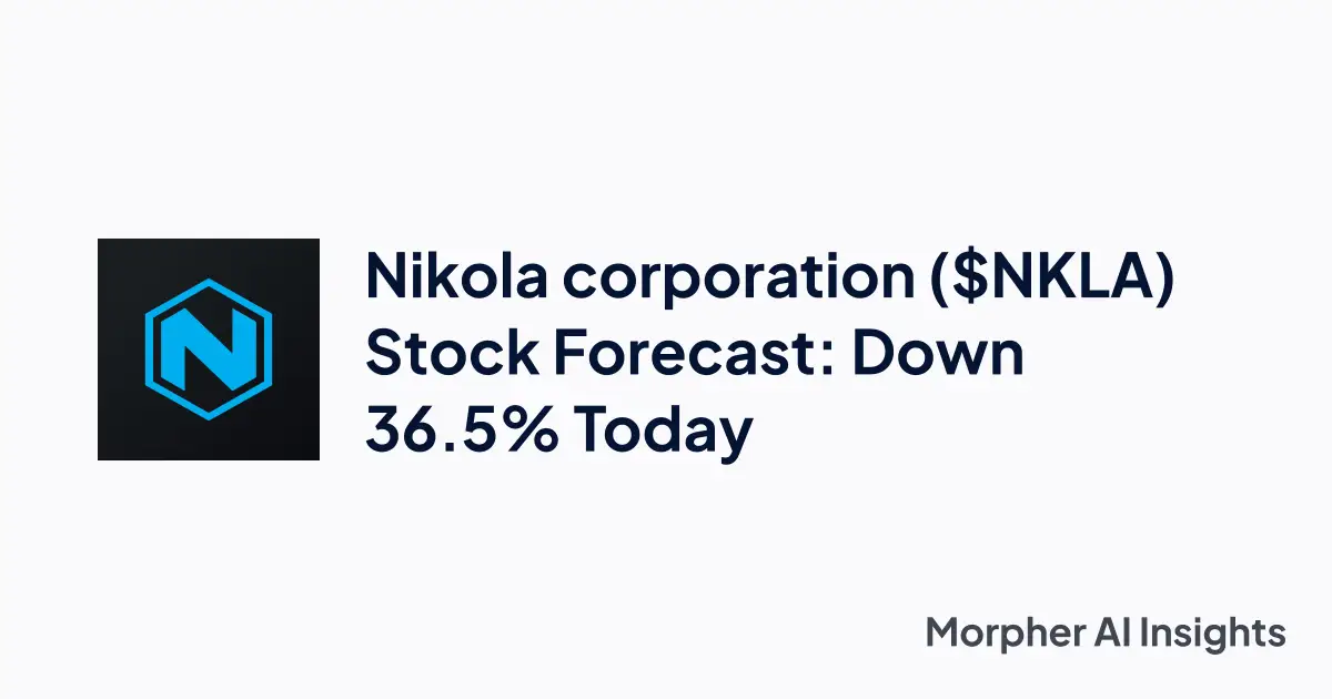 Nikola corporation ($NKLA) Stock Forecast