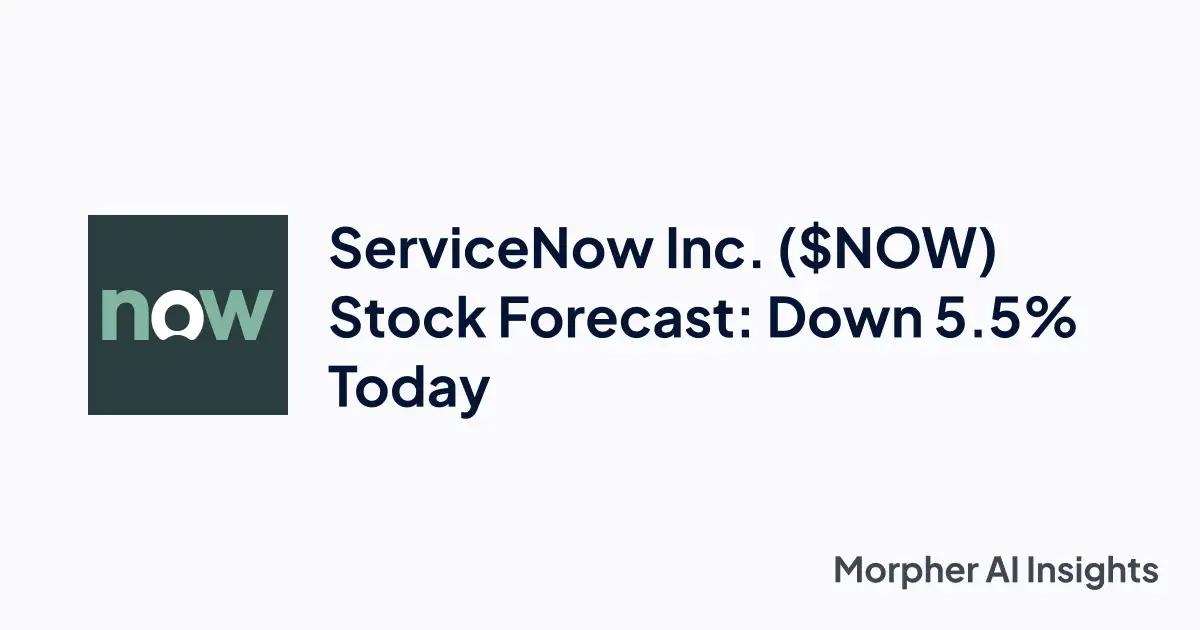 ServiceNow Inc. ($NOW) Stock Forecast