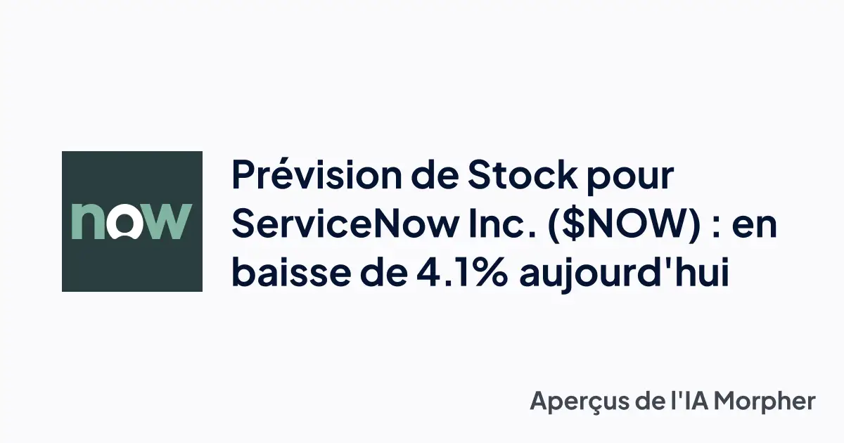 ServiceNow Inc. ($NOW) Stock Forecast