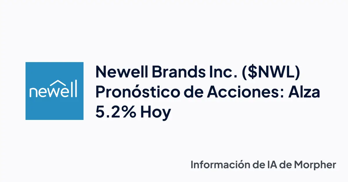 Newell Brands Inc. ($NWL) Stock Forecast