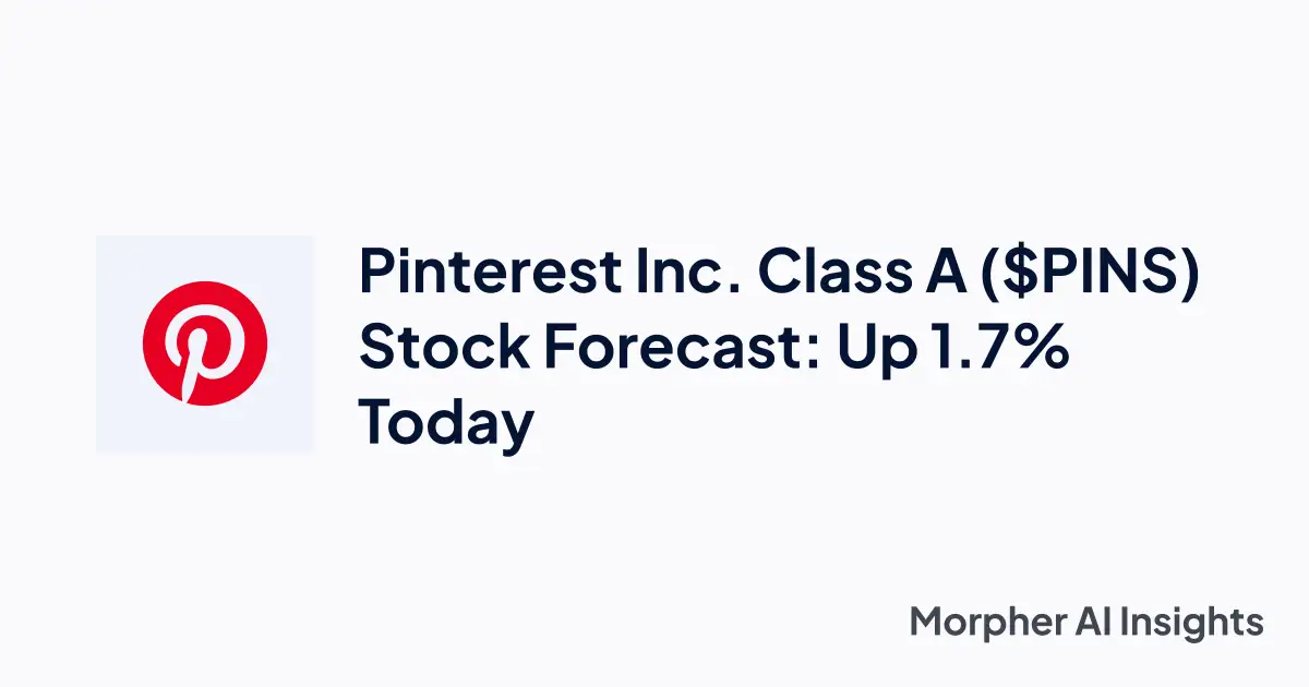 Pinterest Inc. Class A ($PINS) Stock Forecast