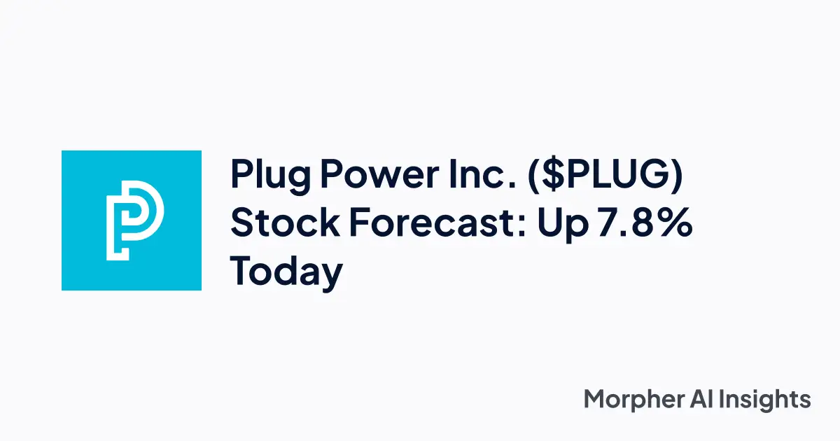 Plug Power Inc. ($PLUG) Stock Forecast