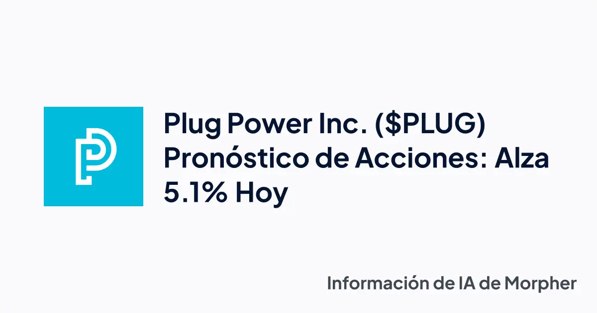 Plug Power Inc. ($PLUG) Stock Forecast