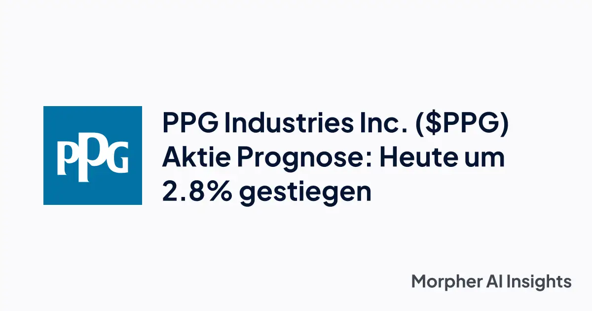 PPG Industries Inc. ($PPG) Stock Forecast