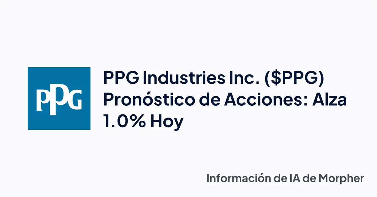 PPG Industries Inc. ($PPG) Stock Forecast