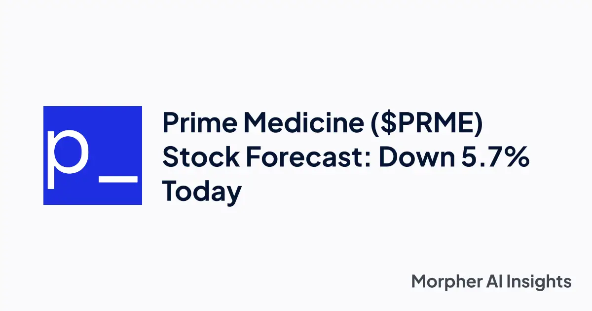 Prime Medicine ($PRME) Stock Forecast