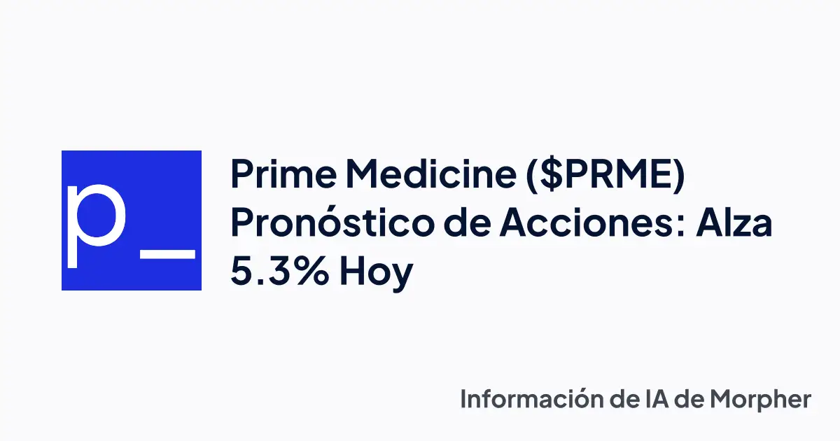 Prime Medicine ($PRME) Stock Forecast