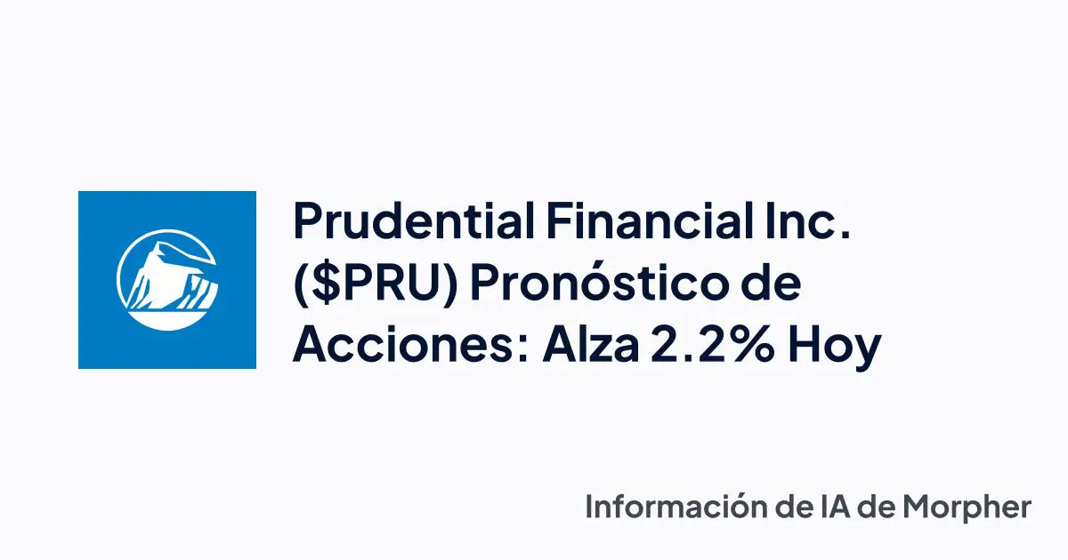 Prudential Financial Inc. ($PRU) Stock Forecast