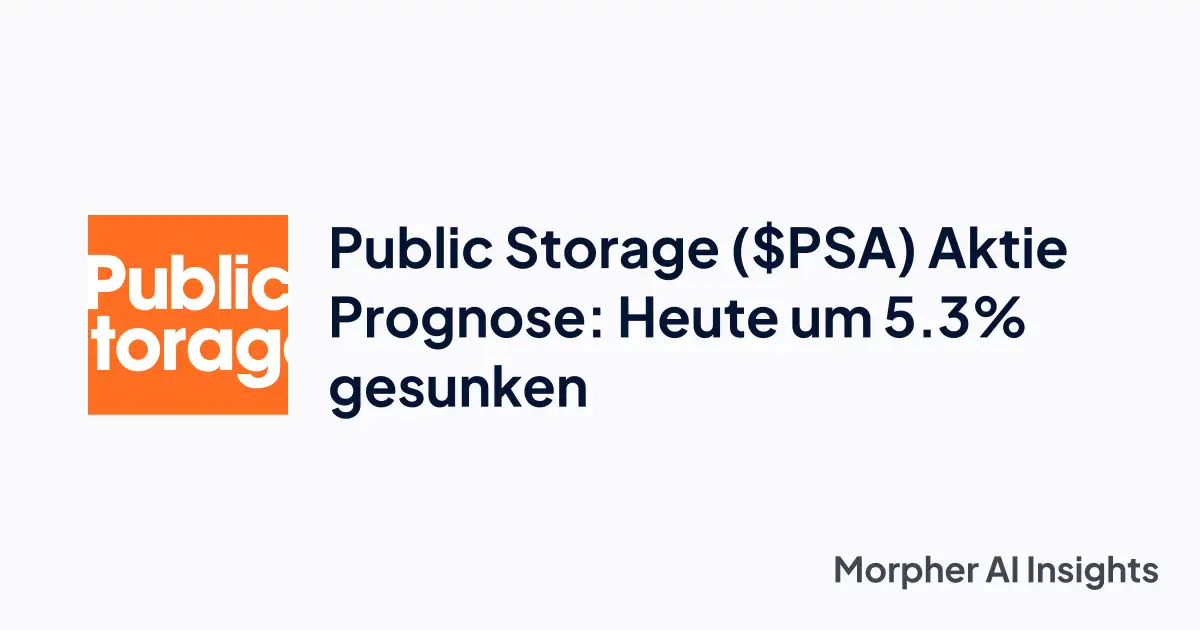 Public Storage ($PSA) Stock Forecast