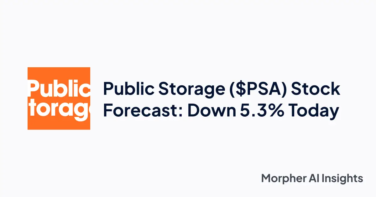 Public Storage ($PSA) Stock Forecast
