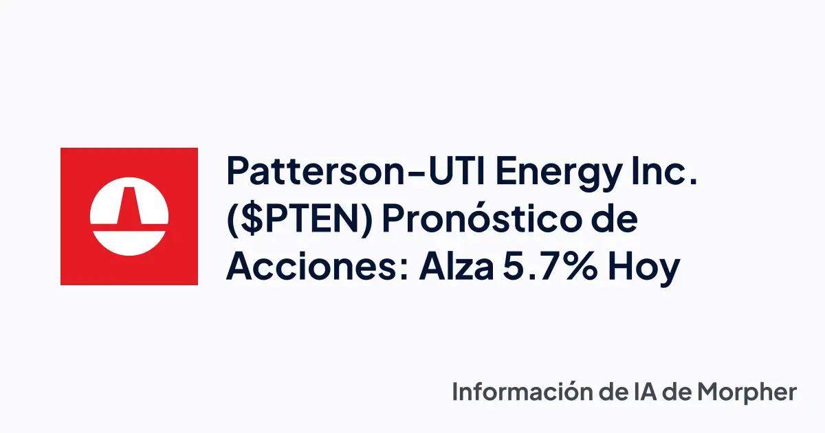 Patterson-UTI Energy Inc. ($PTEN) Stock Forecast