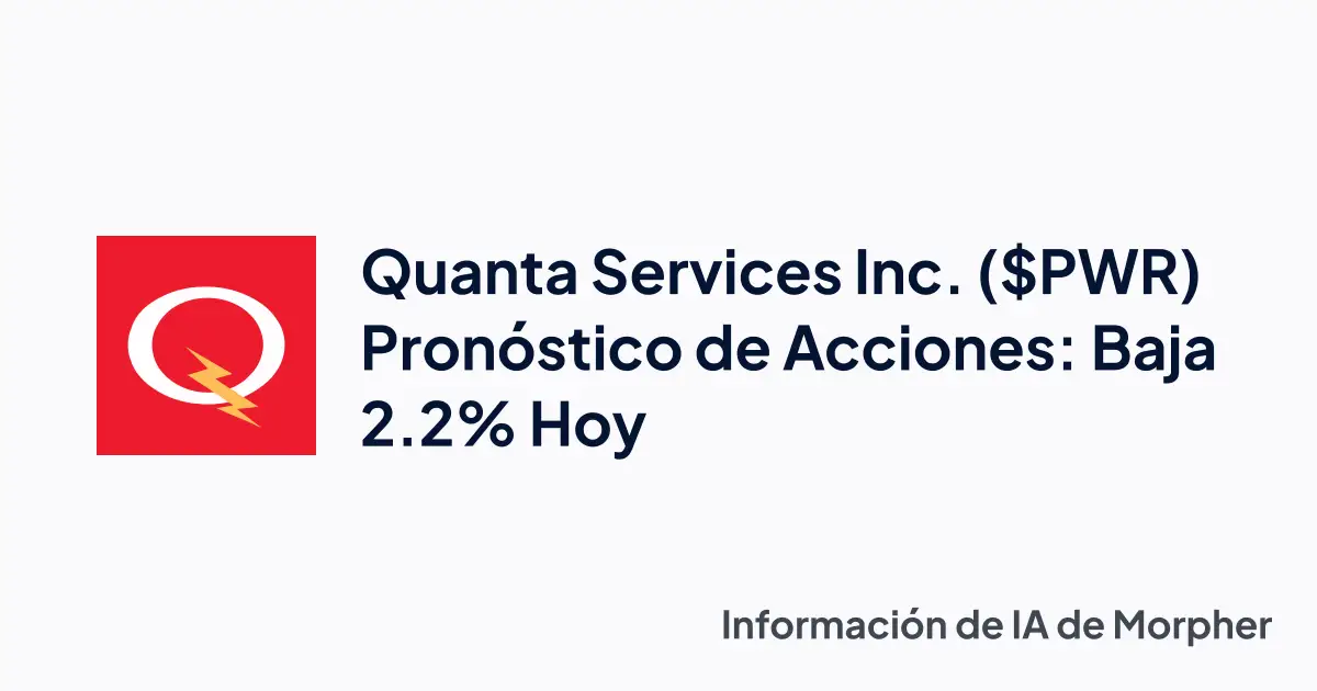 Quanta Services Inc. ($PWR) Stock Forecast