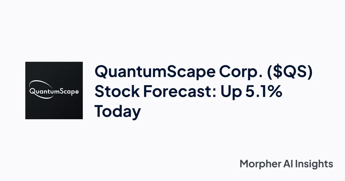 QuantumScape Corp. ($QS) Stock Forecast
