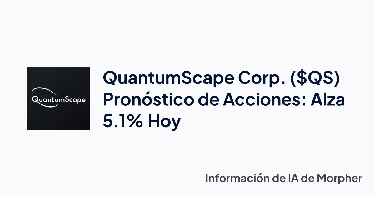 QuantumScape Corp. ($QS) Stock Forecast