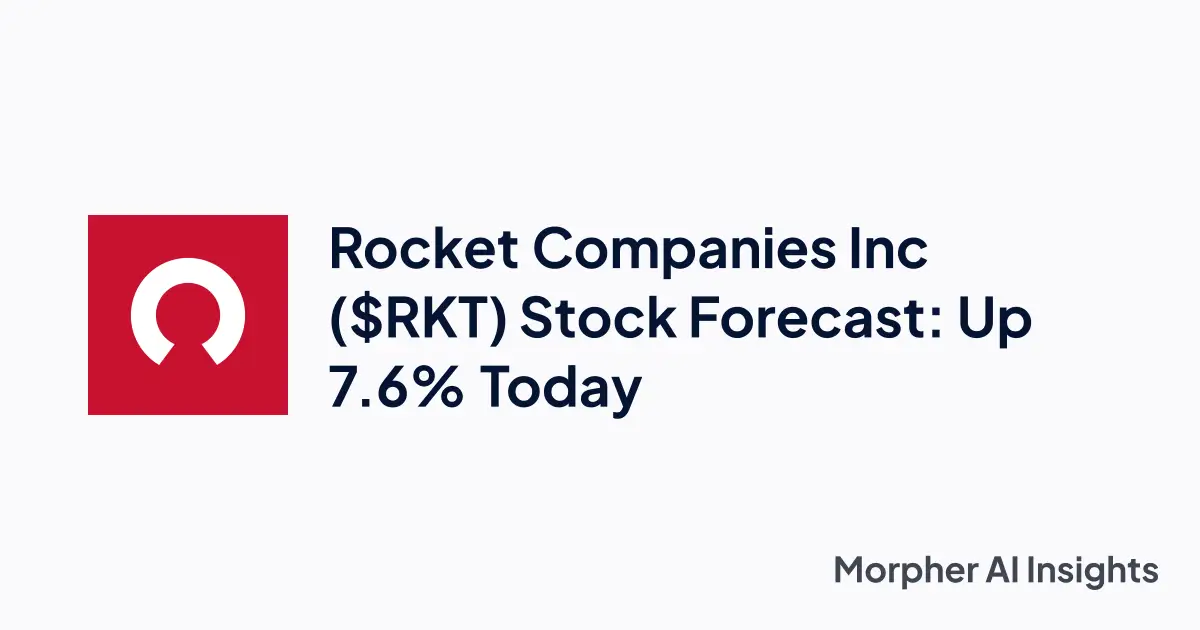 Rocket Companies Inc ($RKT) Stock Forecast