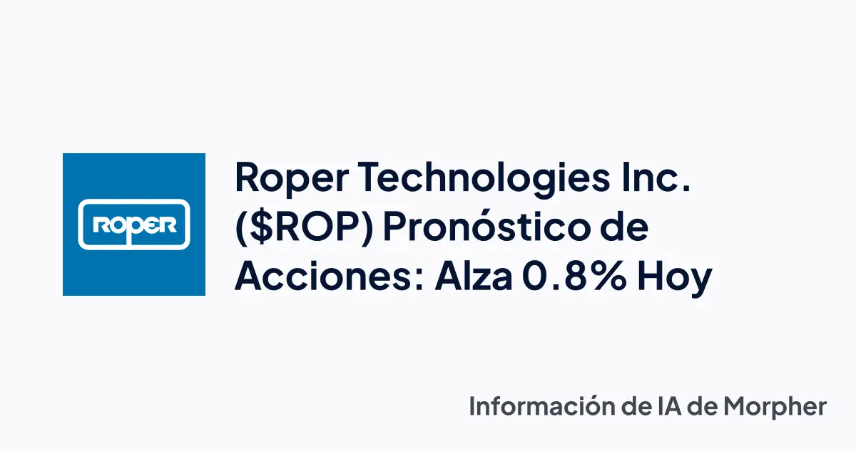 Roper Technologies Inc. ($ROP) Stock Forecast