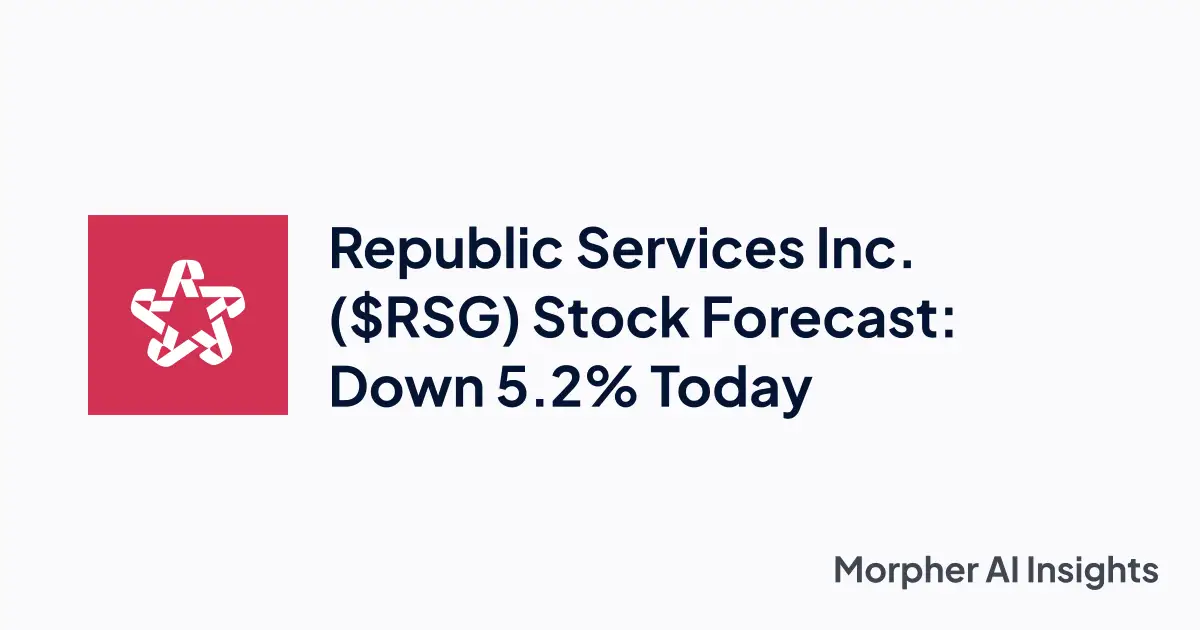 Republic Services Inc. ($RSG) Stock Forecast