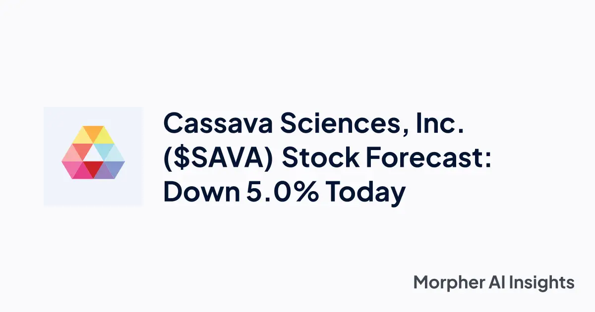 Cassava Sciences, Inc. ($SAVA) Stock Forecast