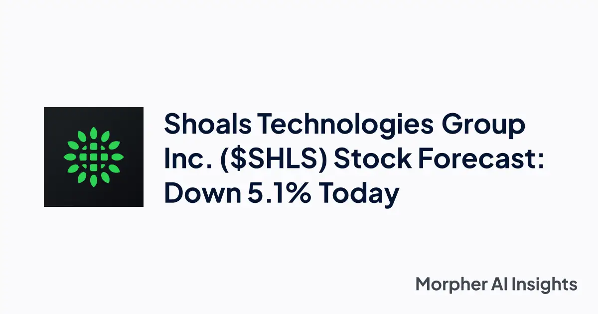 Shoals Technologies Group Inc. ($SHLS) Stock Forecast