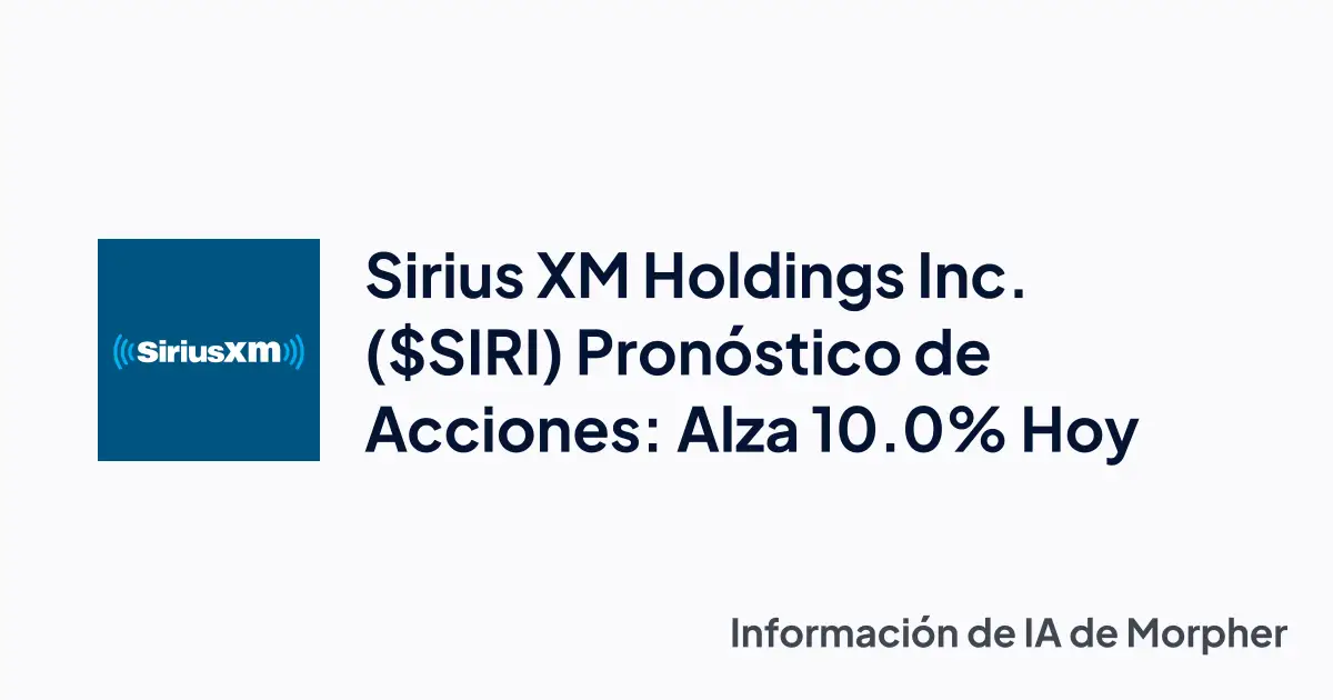 Sirius XM Holdings Inc. ($SIRI) Stock Forecast