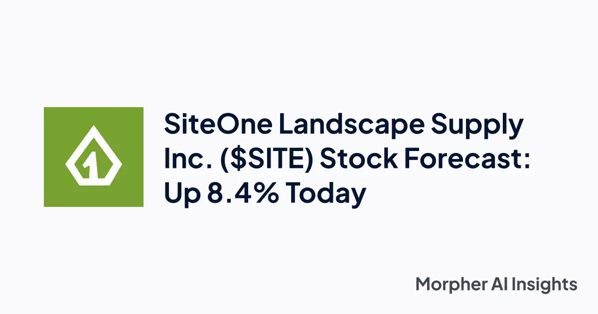 SiteOne Landscape Supply Inc. ($SITE) Stock Forecast