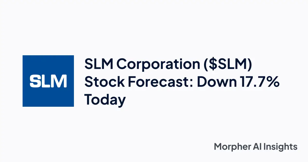 SLM Corporation ($SLM) Stock Forecast