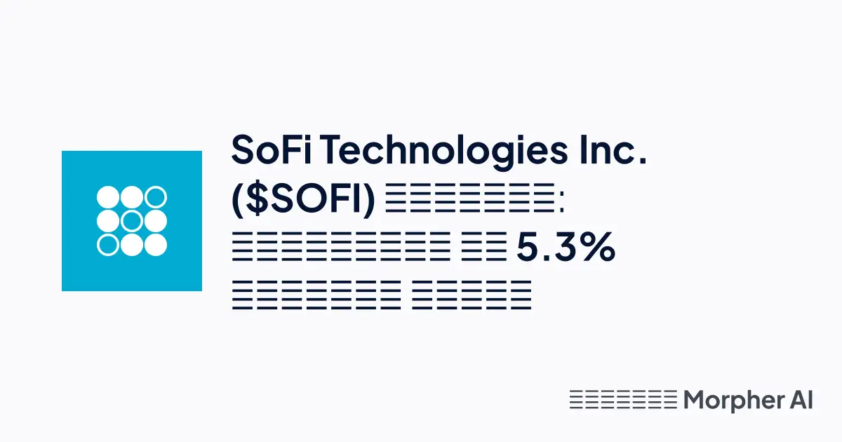 SoFi Technologies Inc. ($SOFI) Stock Forecast