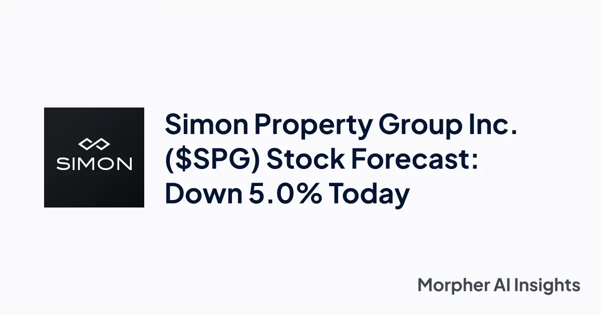 Simon Property Group Inc. ($SPG) Stock Forecast