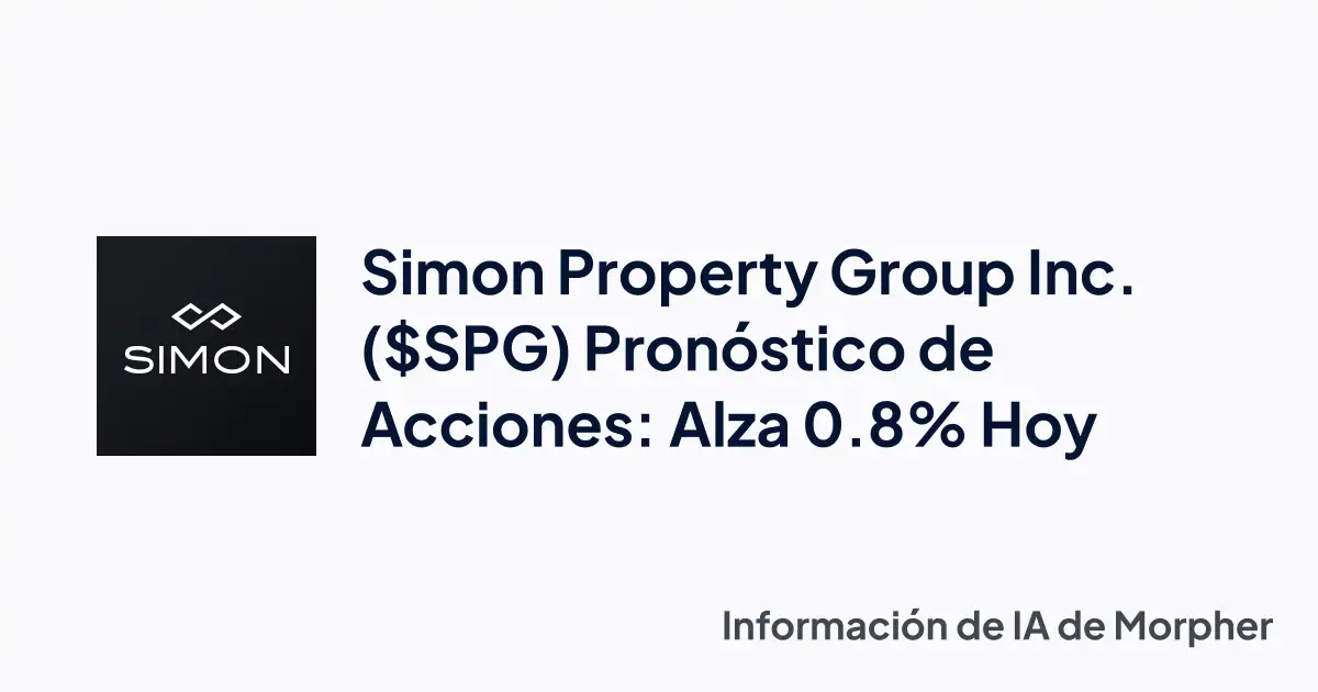 Simon Property Group Inc. ($SPG) Stock Forecast