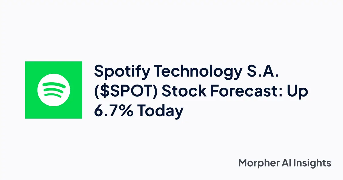 Spotify Technology S.A. ($SPOT) Stock Forecast
