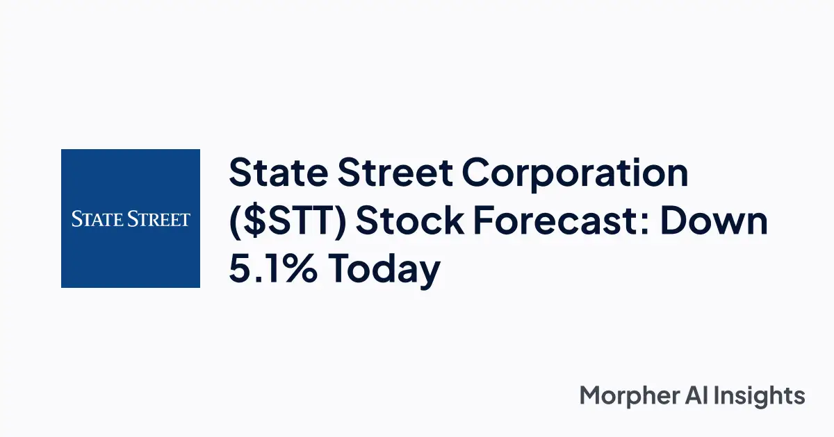 State Street Corporation ($STT) Stock Forecast