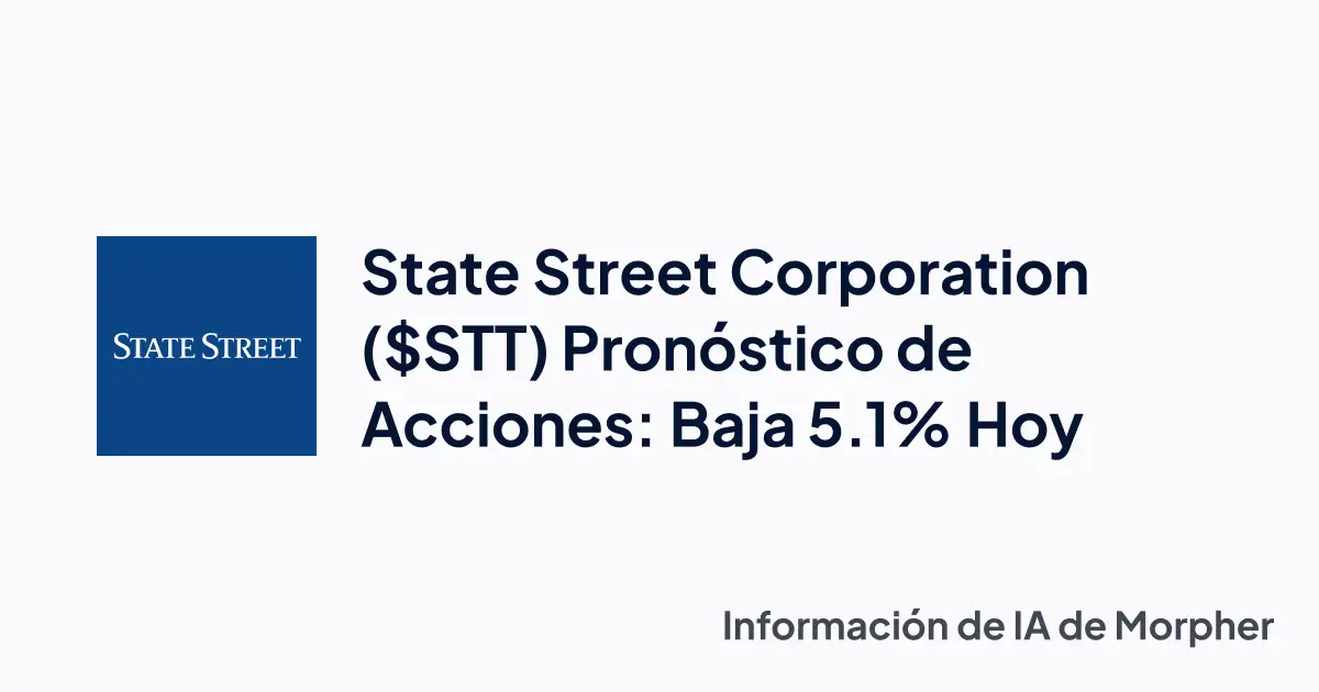 State Street Corporation ($STT) Stock Forecast