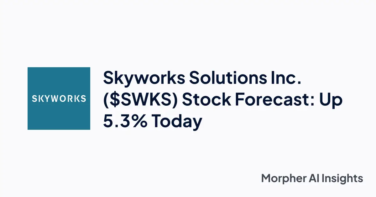 Skyworks Solutions Inc. ($SWKS) Stock Forecast