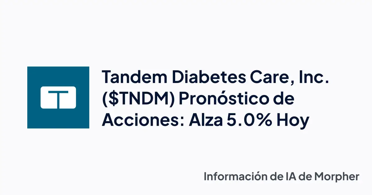 Tandem Diabetes Care, Inc. ($TNDM) Stock Forecast