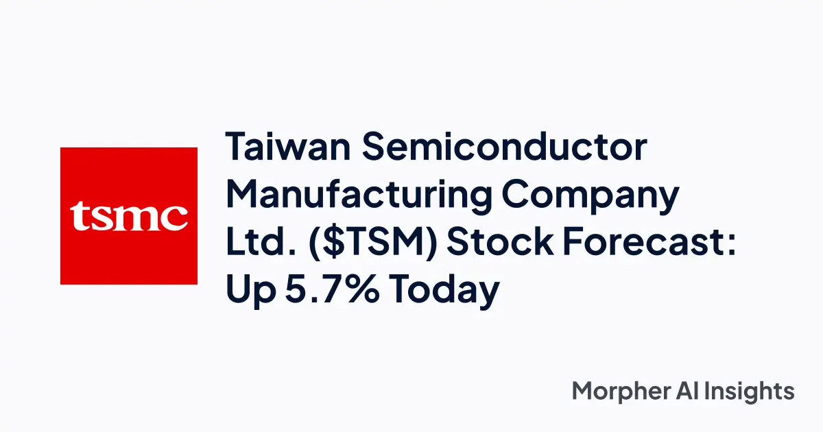 Taiwan Semiconductor Manufacturing Company Ltd. ($TSM) Stock Forecast