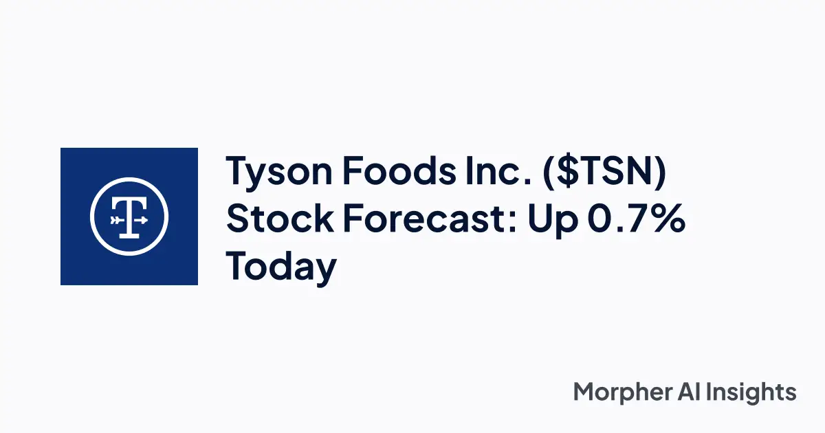 Tyson Foods Inc. ($TSN) Stock Forecast