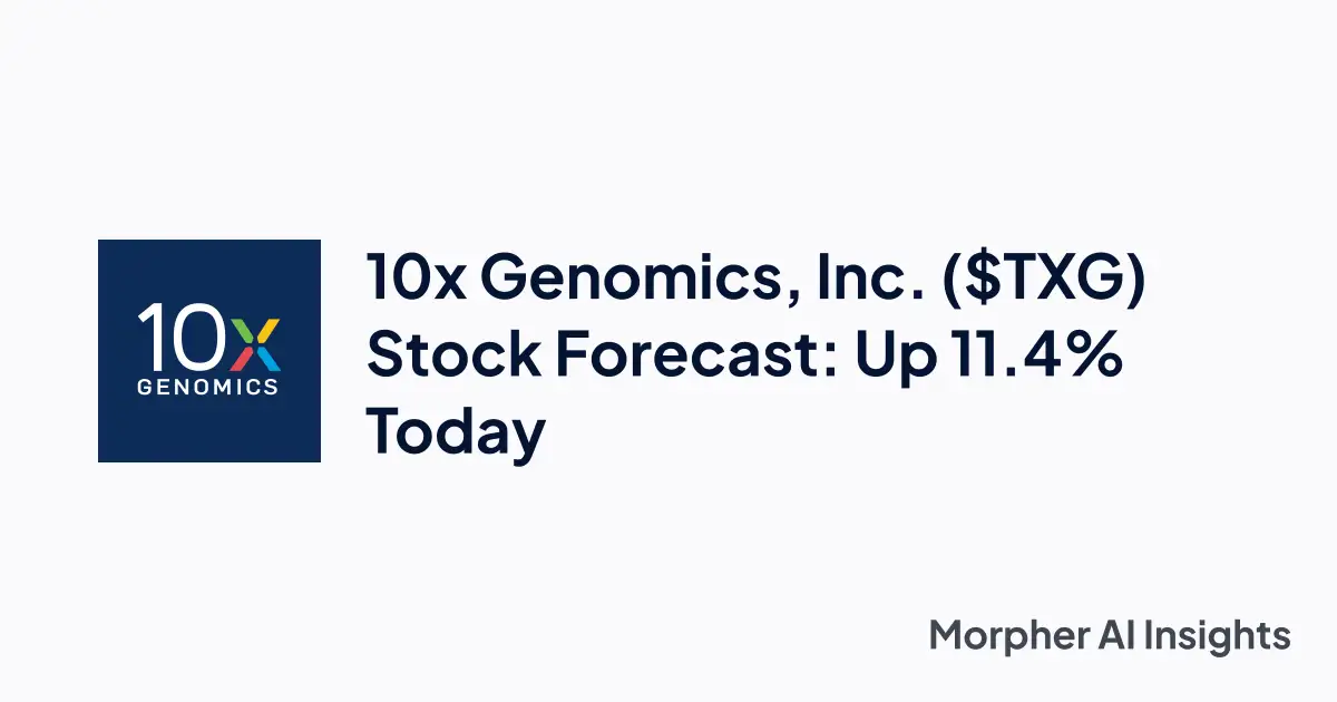 10x Genomics, Inc. ($TXG) Stock Forecast